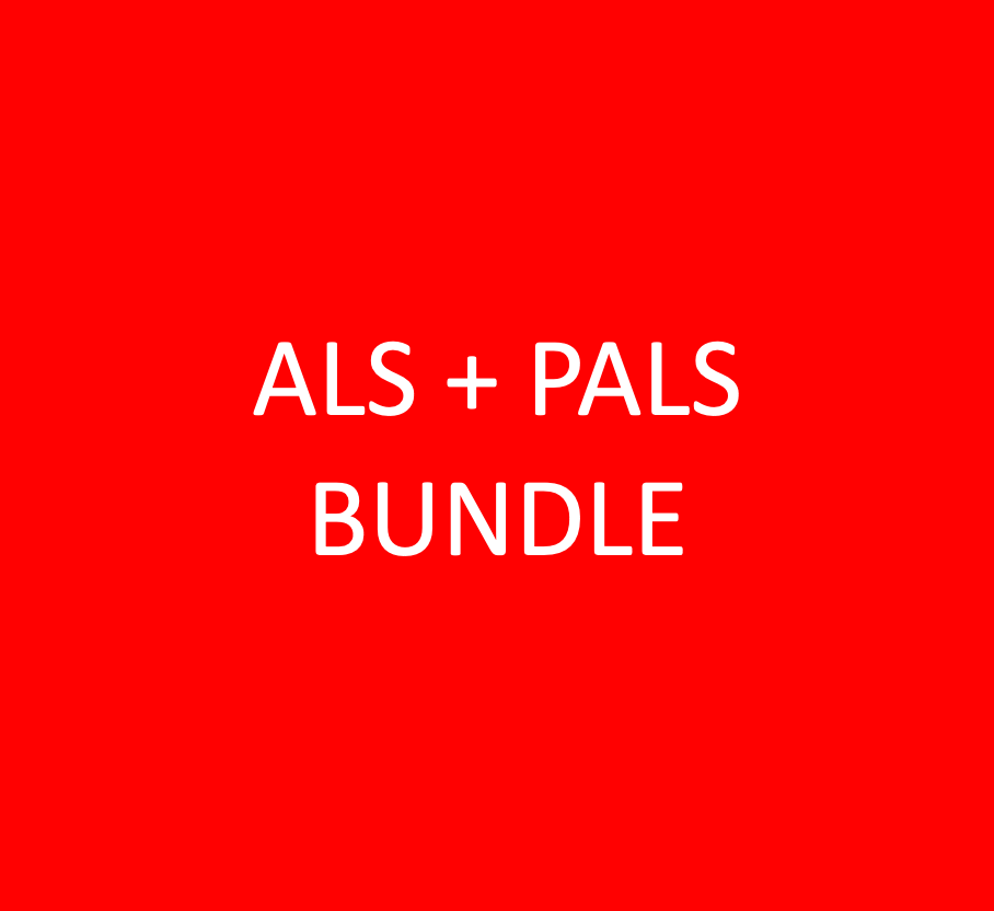 ALS + PALS BUNDLE – Palm Over Palm First Aid & CPR Corp.