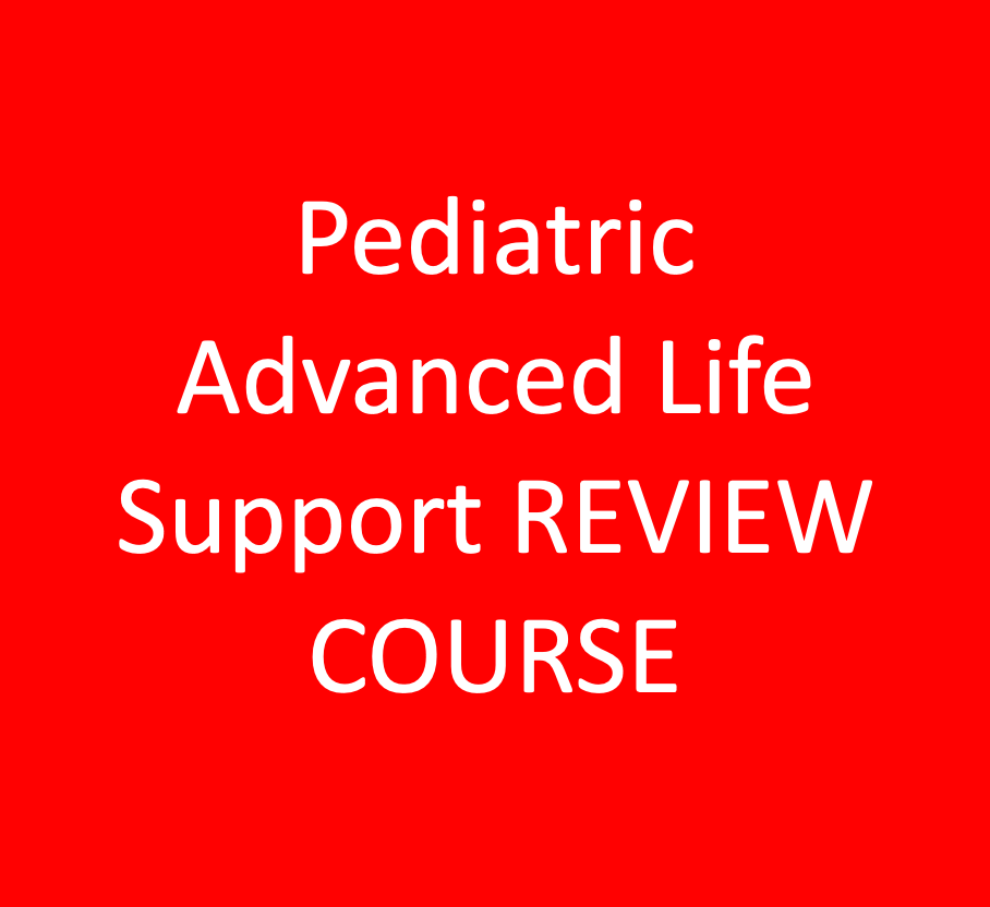 Pediatric Advanced Life Support REVIEW COURSE – Palm Over Palm First ...